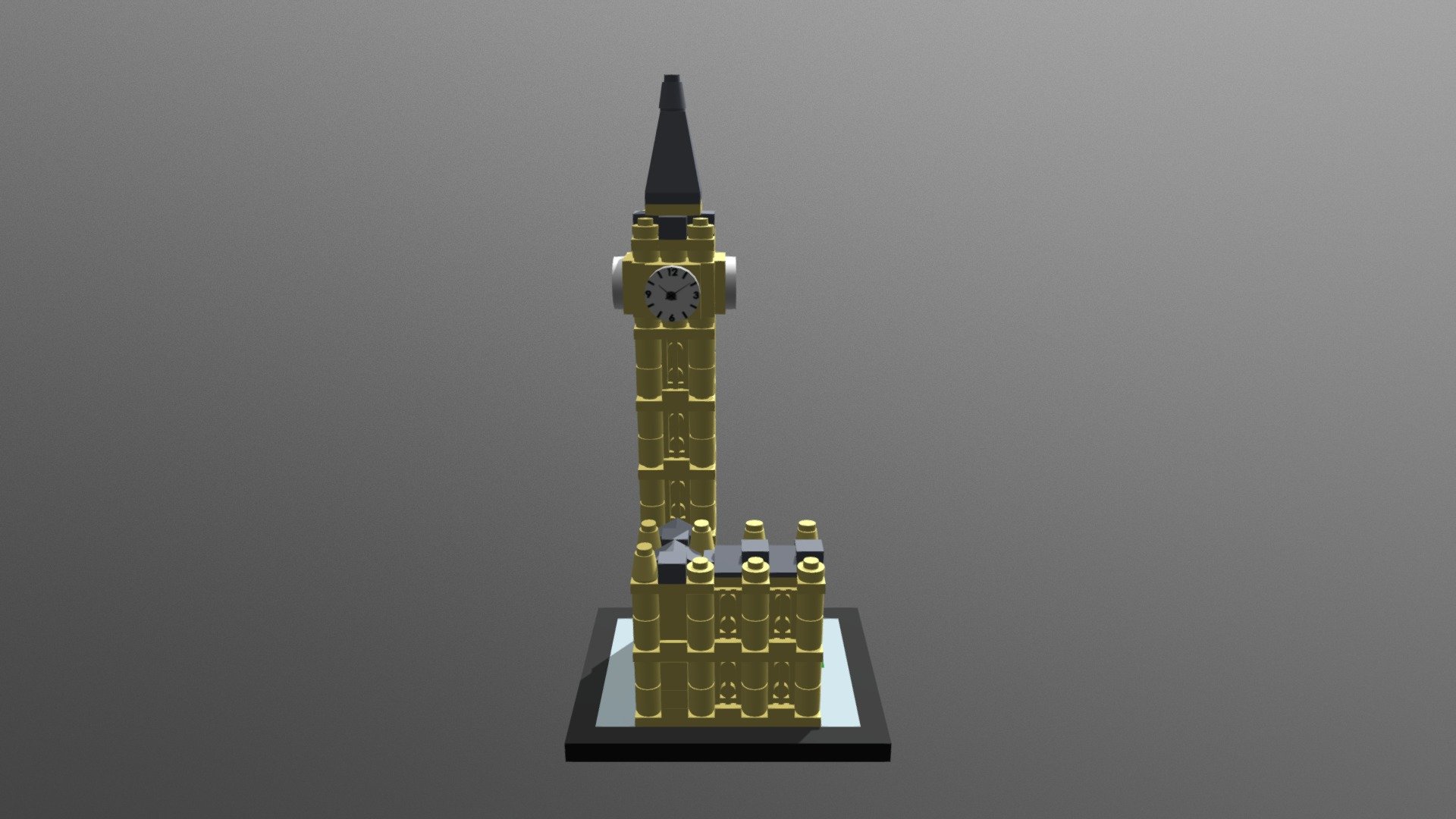 Big_ben_lego - 3D model by 525786 [477dd07] - Sketchfab
