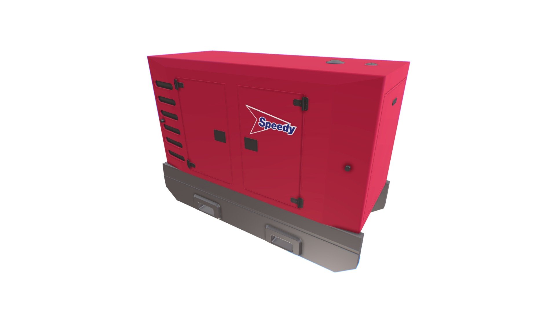 Speedy Hire - SDMO Generator R66 - 3D model by bimstore (@Revitspace ...