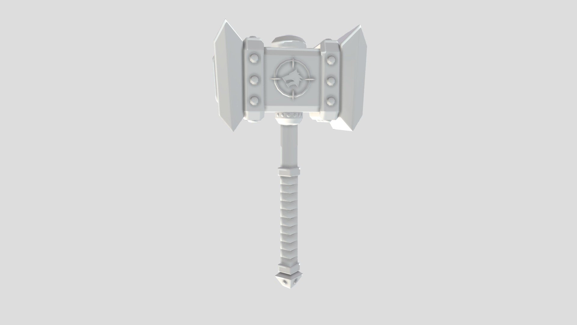 DoomHammer - 3D model by gustavoh.vicento [4781656] - Sketchfab