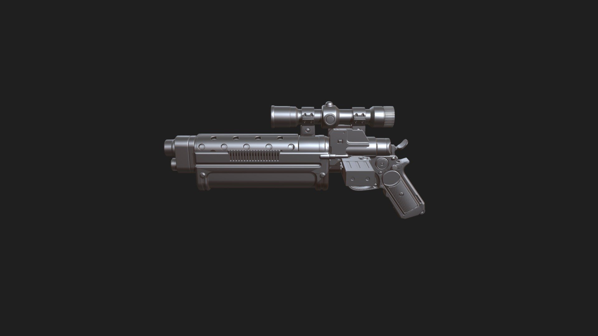 K-16 Heavy blaster - 3D model by 3dpicasso [478289c] - Sketchfab