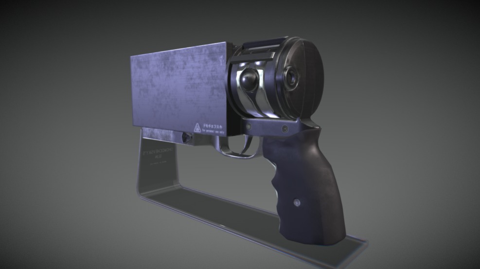BLAME! Dhomochevsky's gun - Download Free 3D model by Henry VIII ...