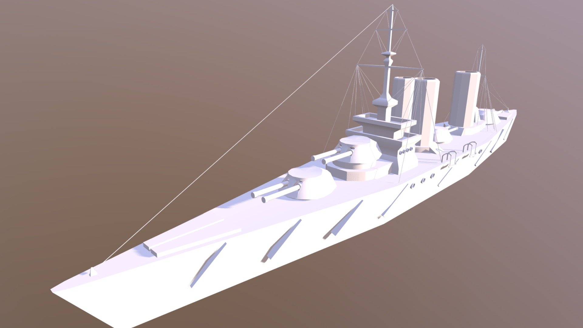 HMS Lion - 3D model by theredplanet [4784f49] - Sketchfab