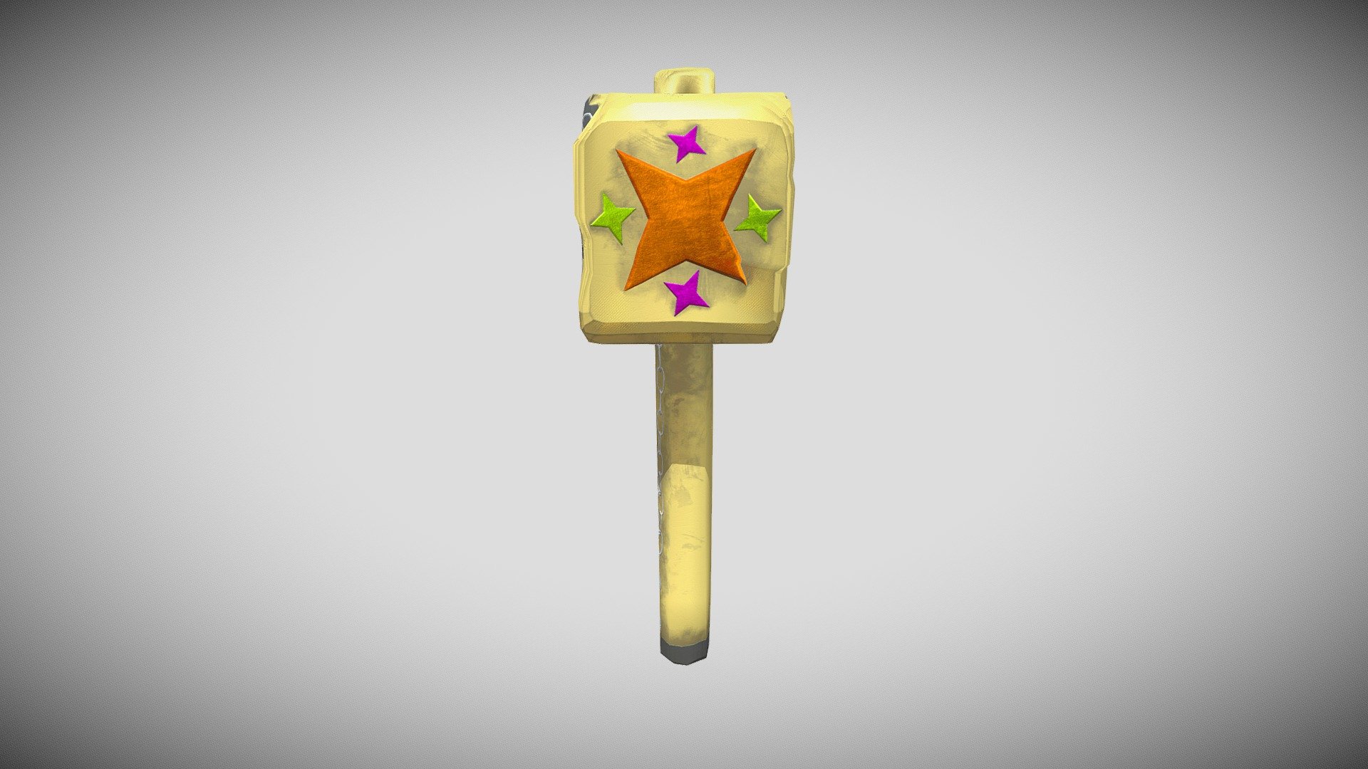 Golden Star/ Hammer Rust Skin - 3D model by Fox (@GFoXx) [47858d2 ...