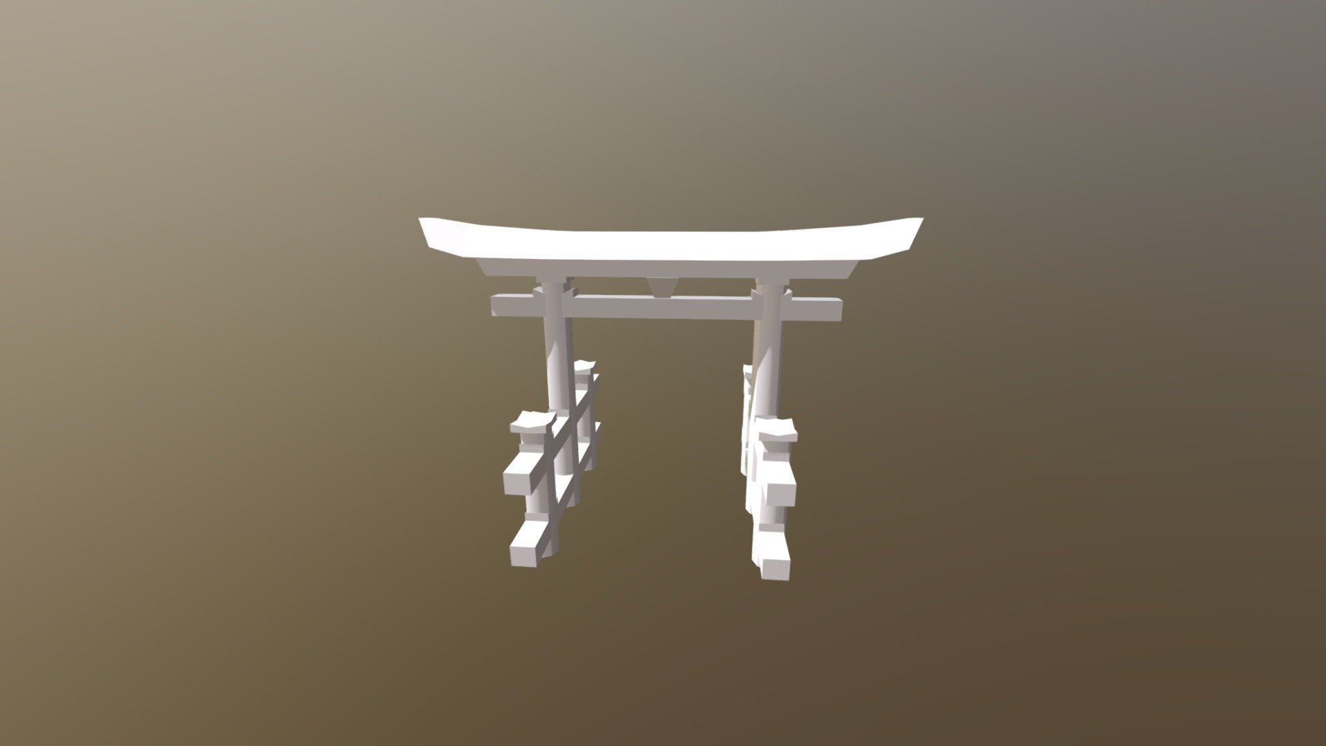 Torii - Giant Japanese Arc - 3D model by davidlollo6 [4785ed6] - Sketchfab