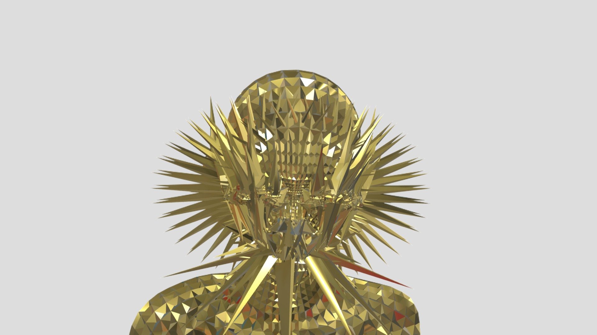Golden Spike Avatar - 3D model by workworkfun [4786a44] - Sketchfab