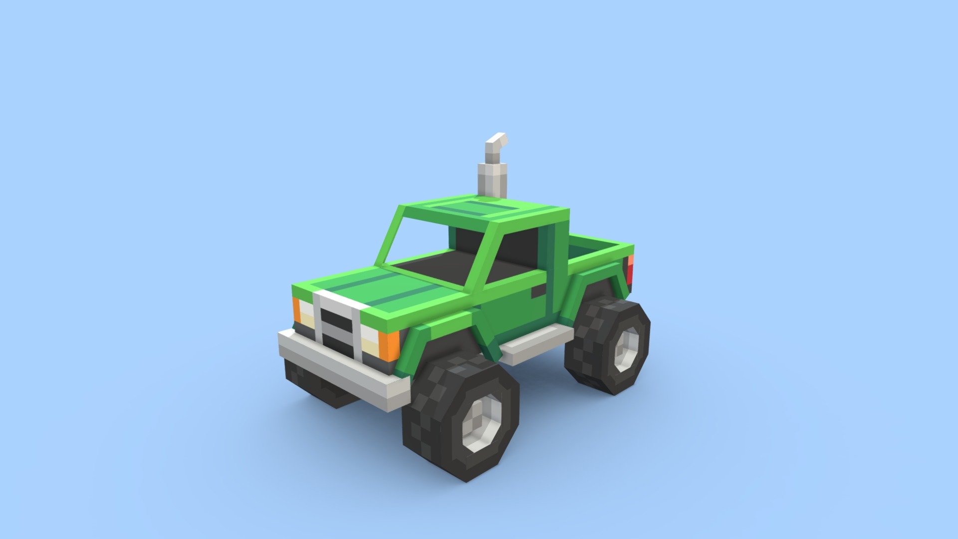 Tiny Pickup Truck - 3D model by JannisX11 [4789231] - Sketchfab