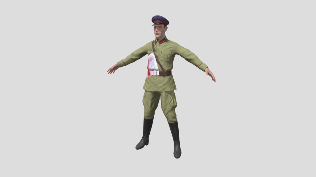 Modern Characters Combat - FREE DL - A 3D model collection by ...