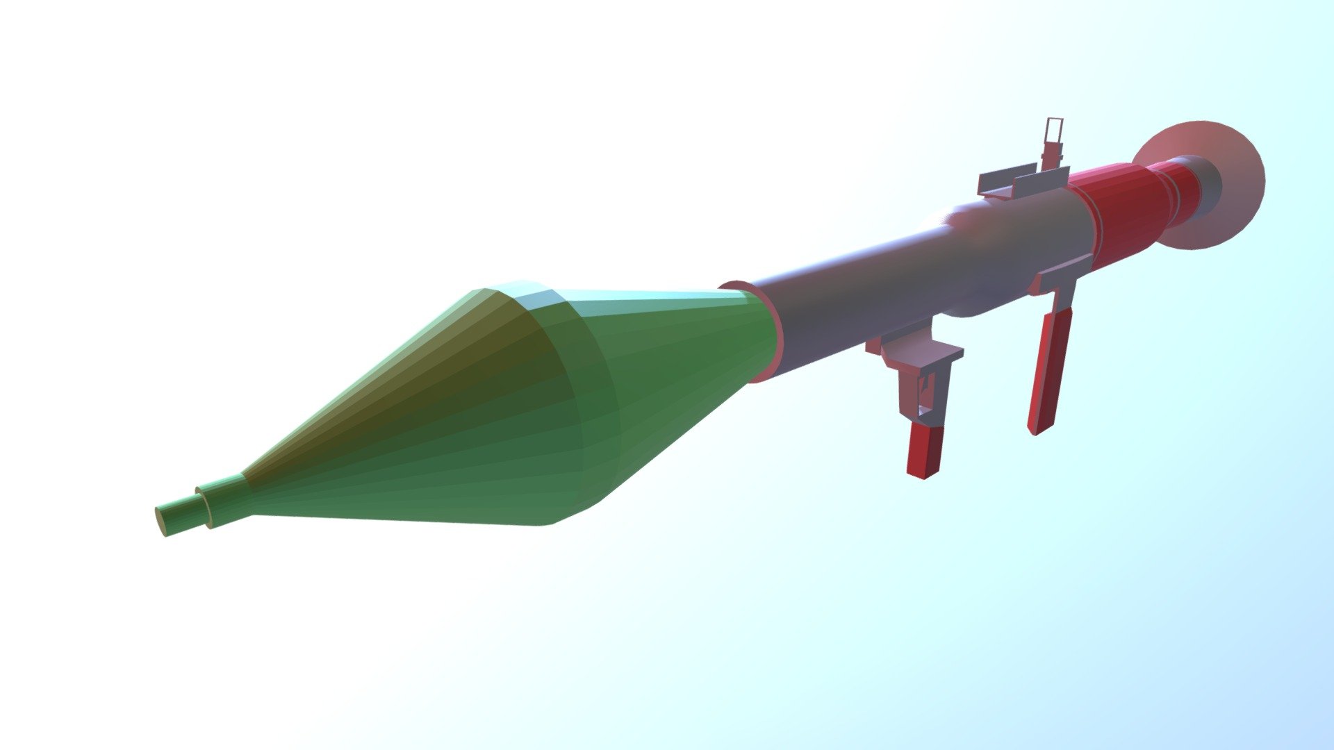 Rocket launcher - 3D model by keltdurr9529 [478b374] - Sketchfab