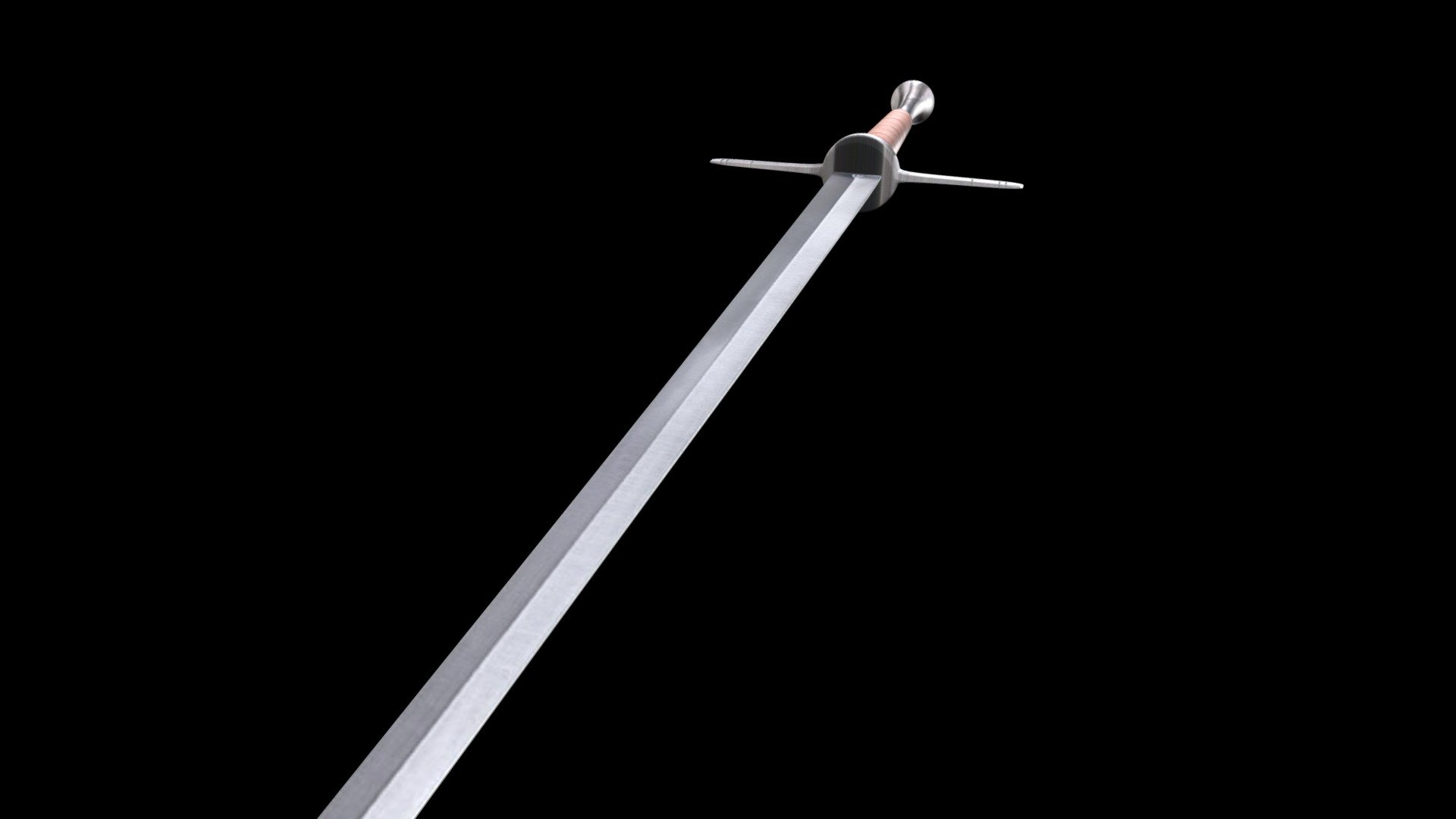 Long Sword - Download Free 3D model by sadeesha (@sadeeshadaham123 ...