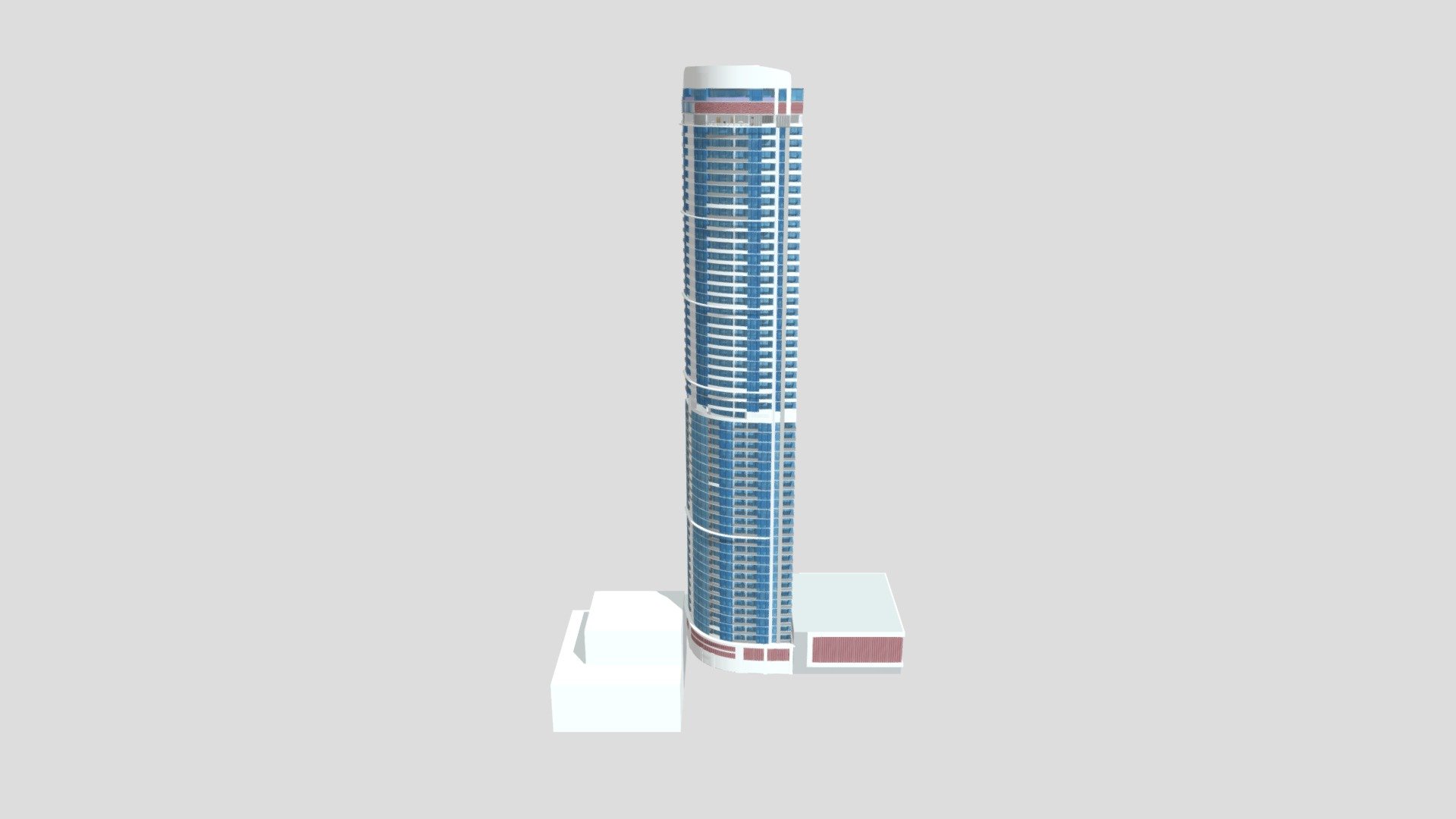 Damac Harbour Lights_ Trial - 3D model by abhijith12 [478bbaf] - Sketchfab