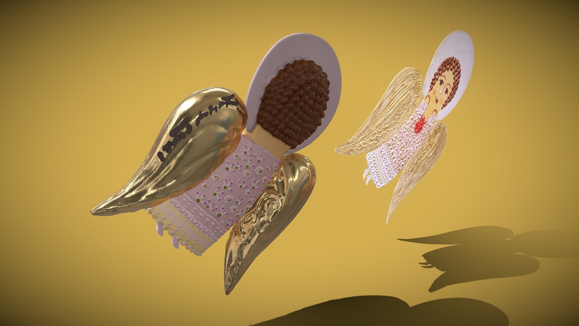 angel var-#2 - 3D model by davidmekvabishvili669 [478c238] - Sketchfab