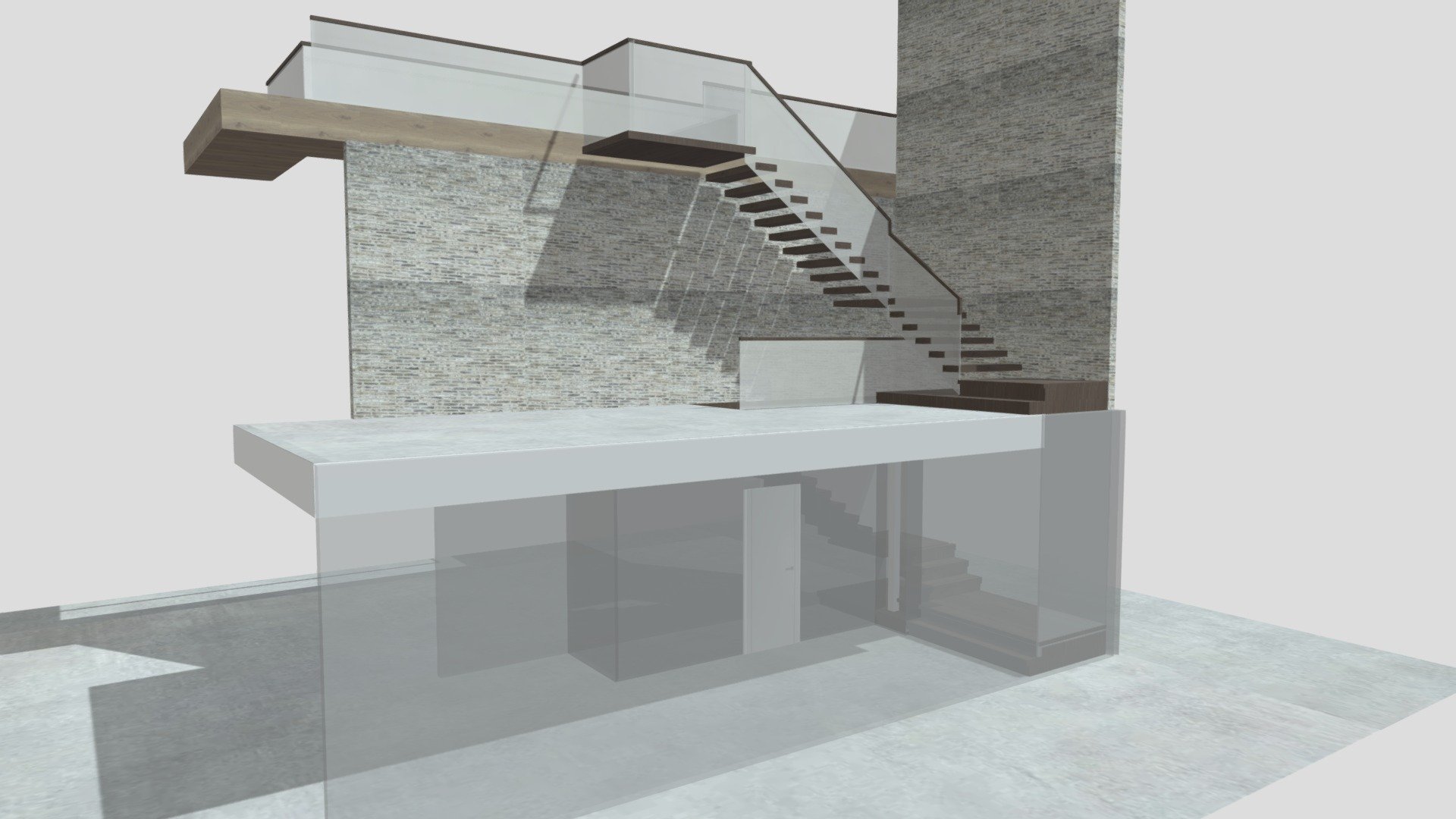 STAIRS_FINAL_option 2 - 3D model by STW (@scottu) [478cbf7] - Sketchfab