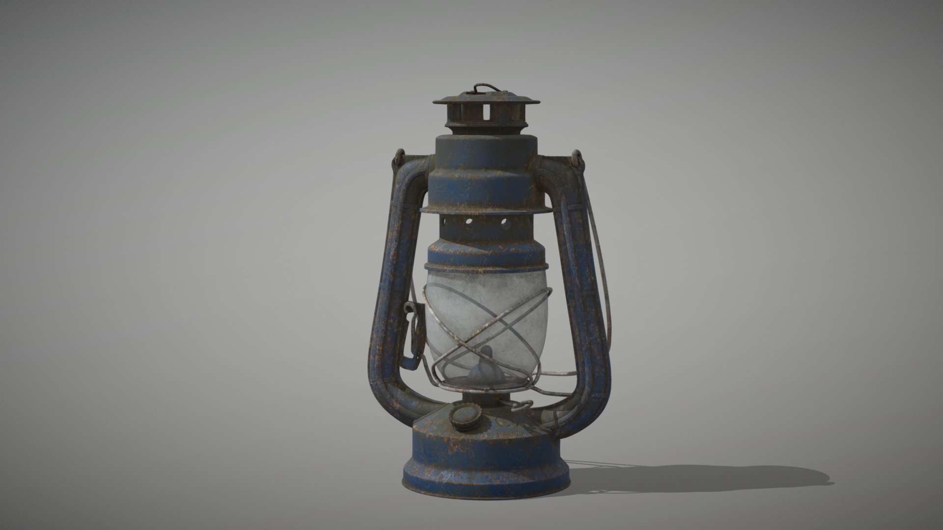 Rusty Lantern - 3D model by Eldrants [478e131] - Sketchfab