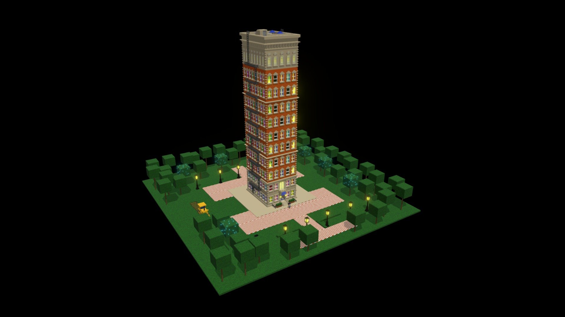 Wrick It Ralph House in Voxel - 3D model by thunderstormmahe [478e9e1 ...