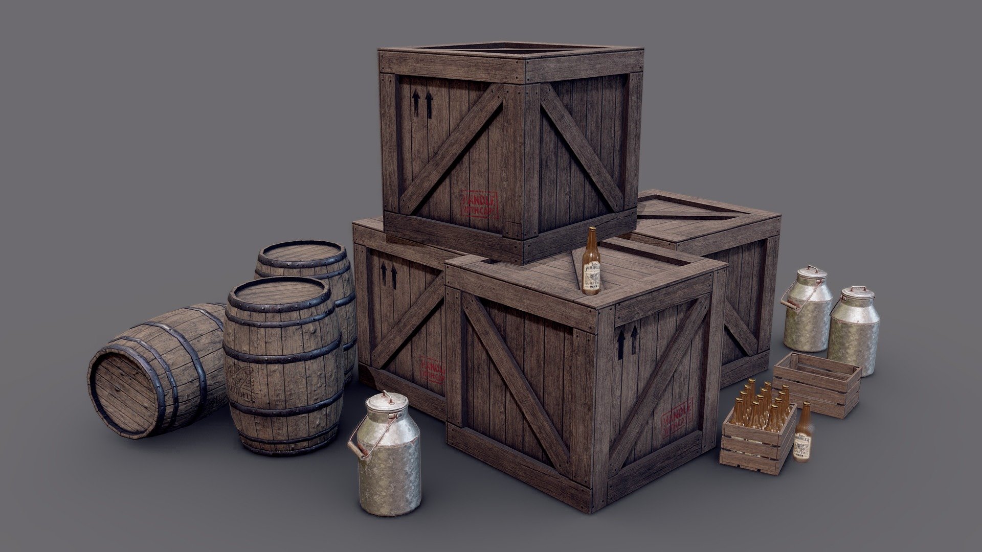 Cargo props - Buy Royalty Free 3D model by gorzi (@gorzi90) [478ecde ...