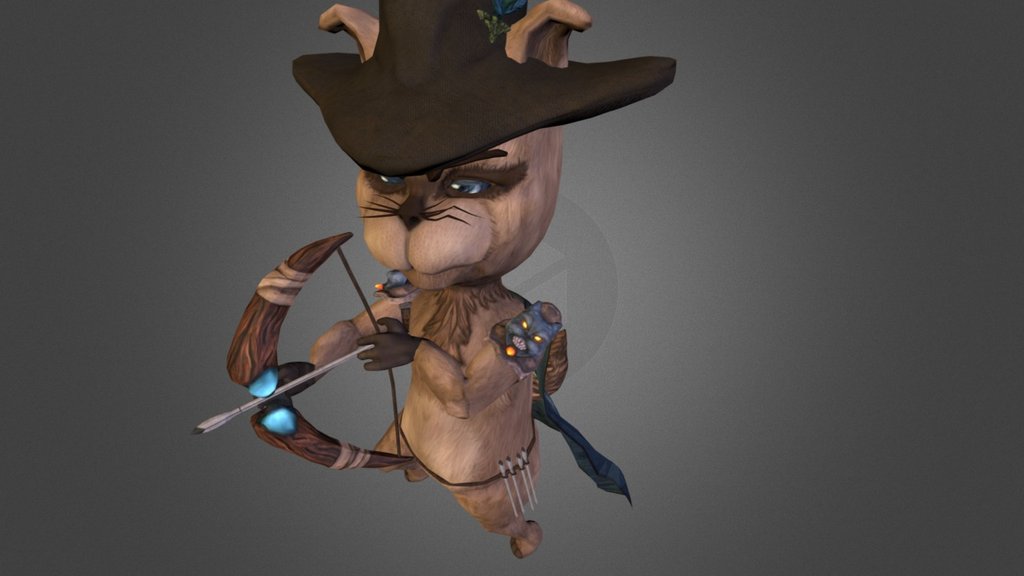 Shooting of the Cat - 3D model by UNEASY GAMES (@jian801226) [478f540 ...