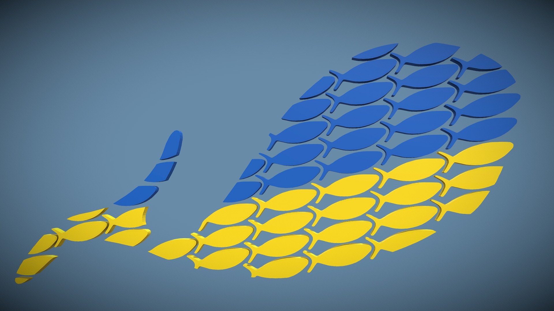 Fish Logo - 3D model by iKamik [4791355] - Sketchfab