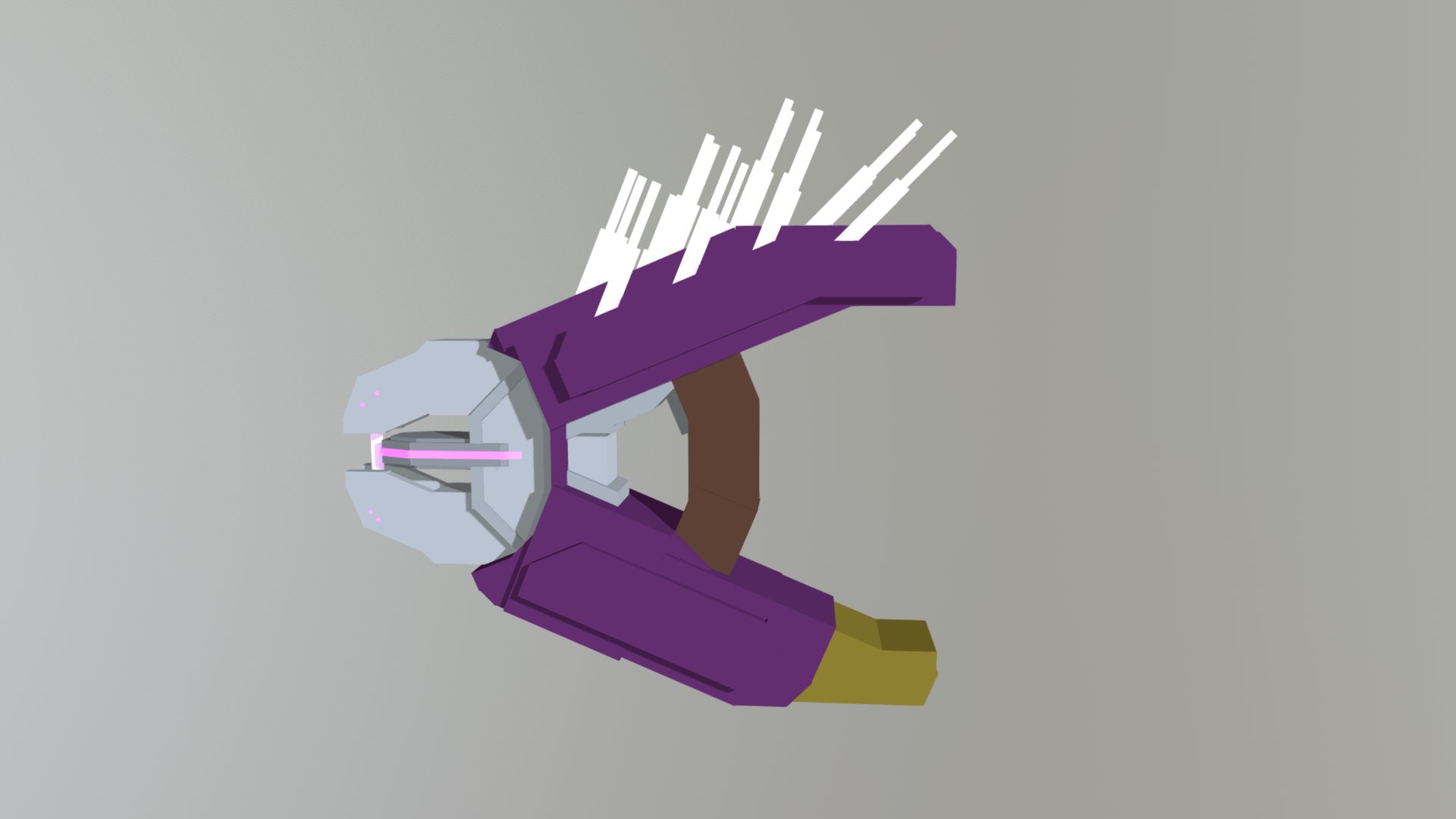 [Minecraft Halo] Needler - 3D model by Mc-Halo [4793899] - Sketchfab