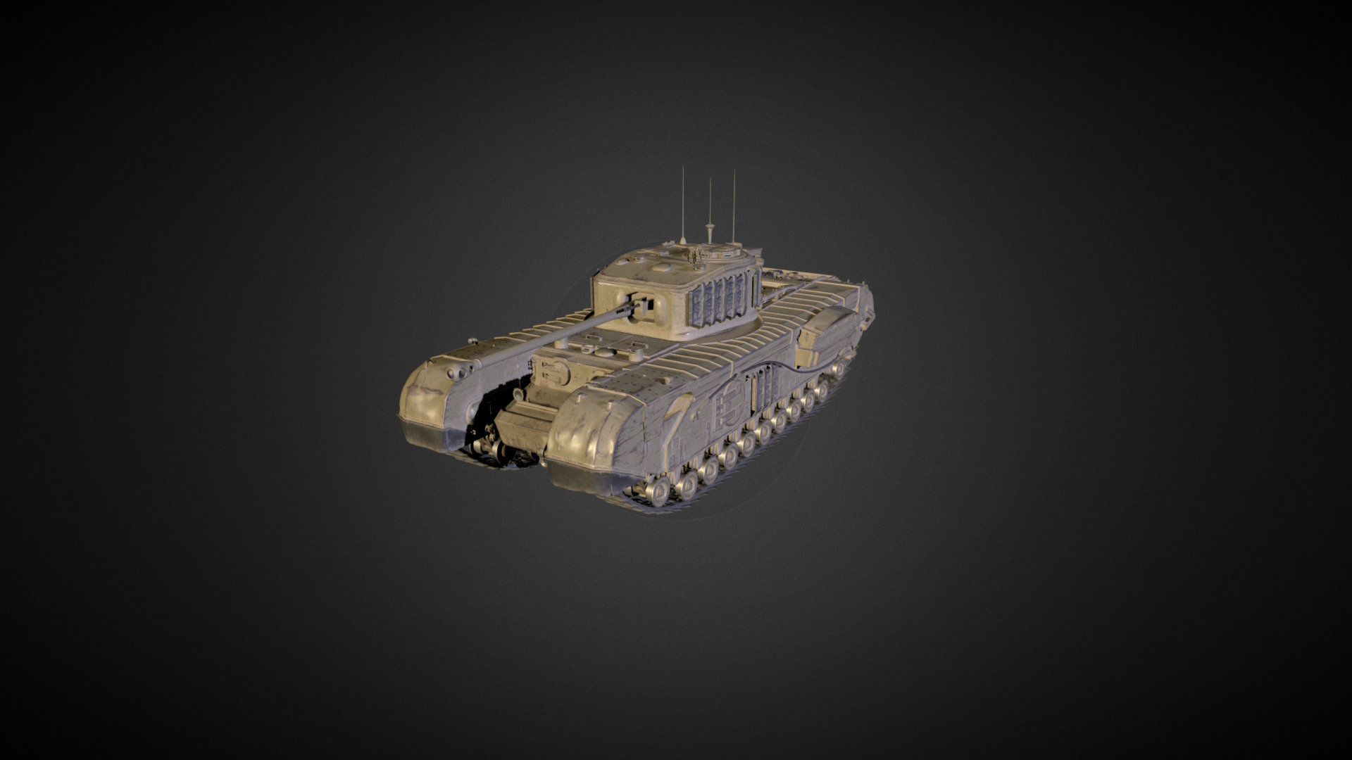 Churchill VII - 3D model by Degit22 [47941a6] - Sketchfab