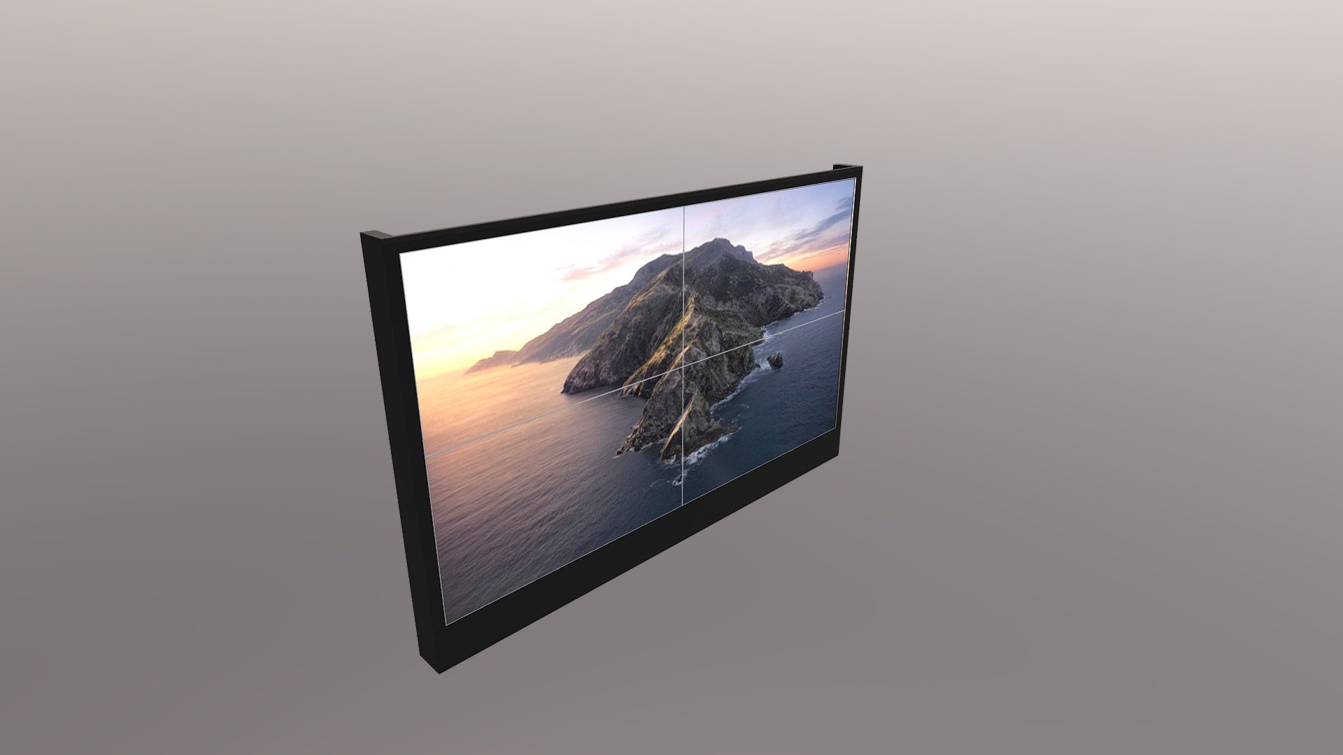 Video Wall 2x2 - Buy Royalty Free 3D model by Viandsyahrezah [479524e ...