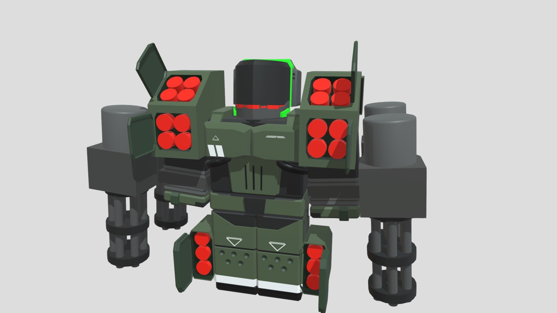Eradicator MK II - Download Free 3D model by onyx-mecharena [4795960 ...