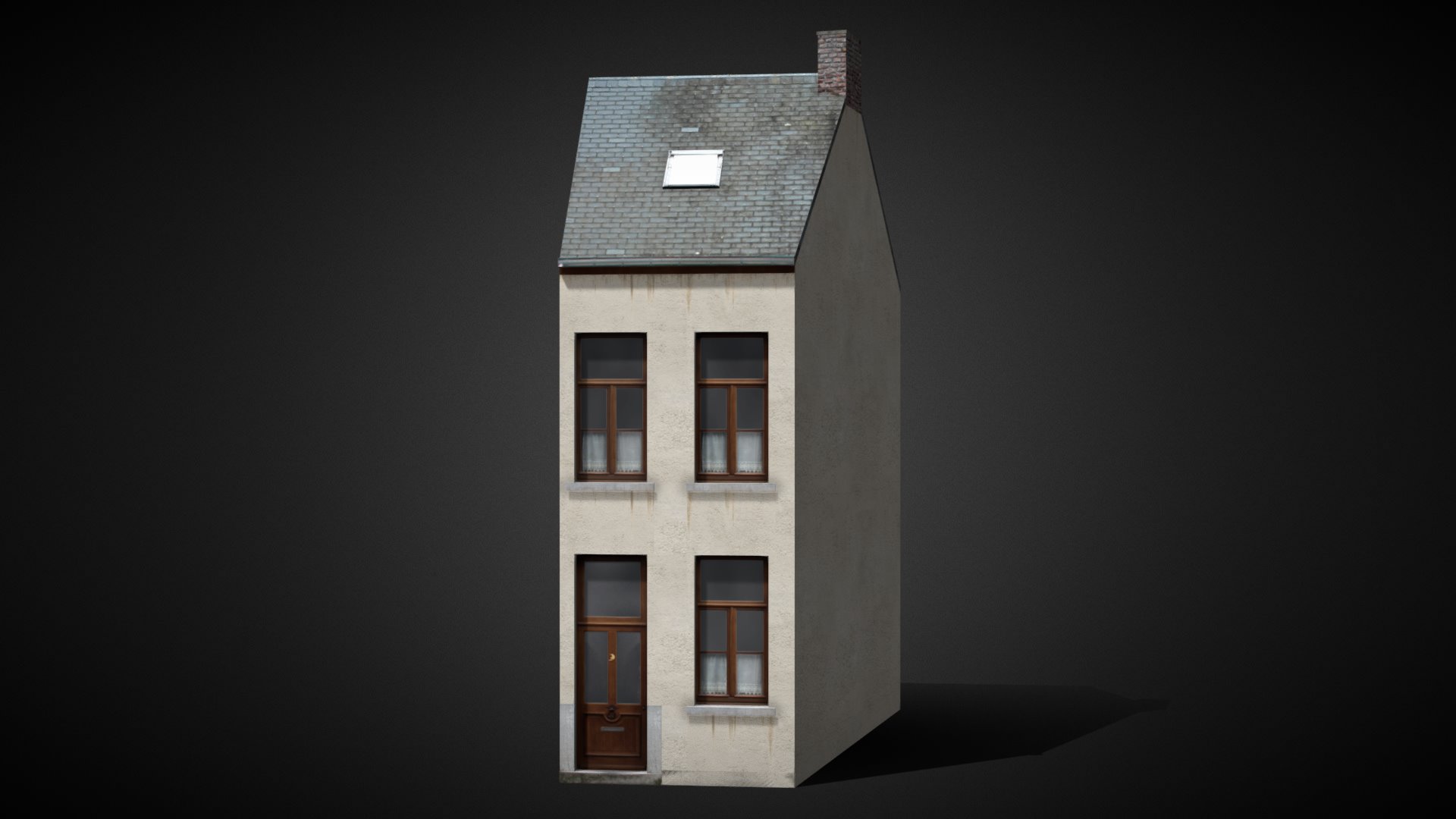 Nivelles House Filler 1 [Belgium] - Download Free 3D model by Lost ...