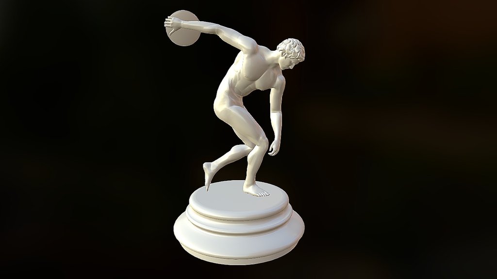 DISCOBOLO - 3D model by octaviosaura [4797b79] - Sketchfab