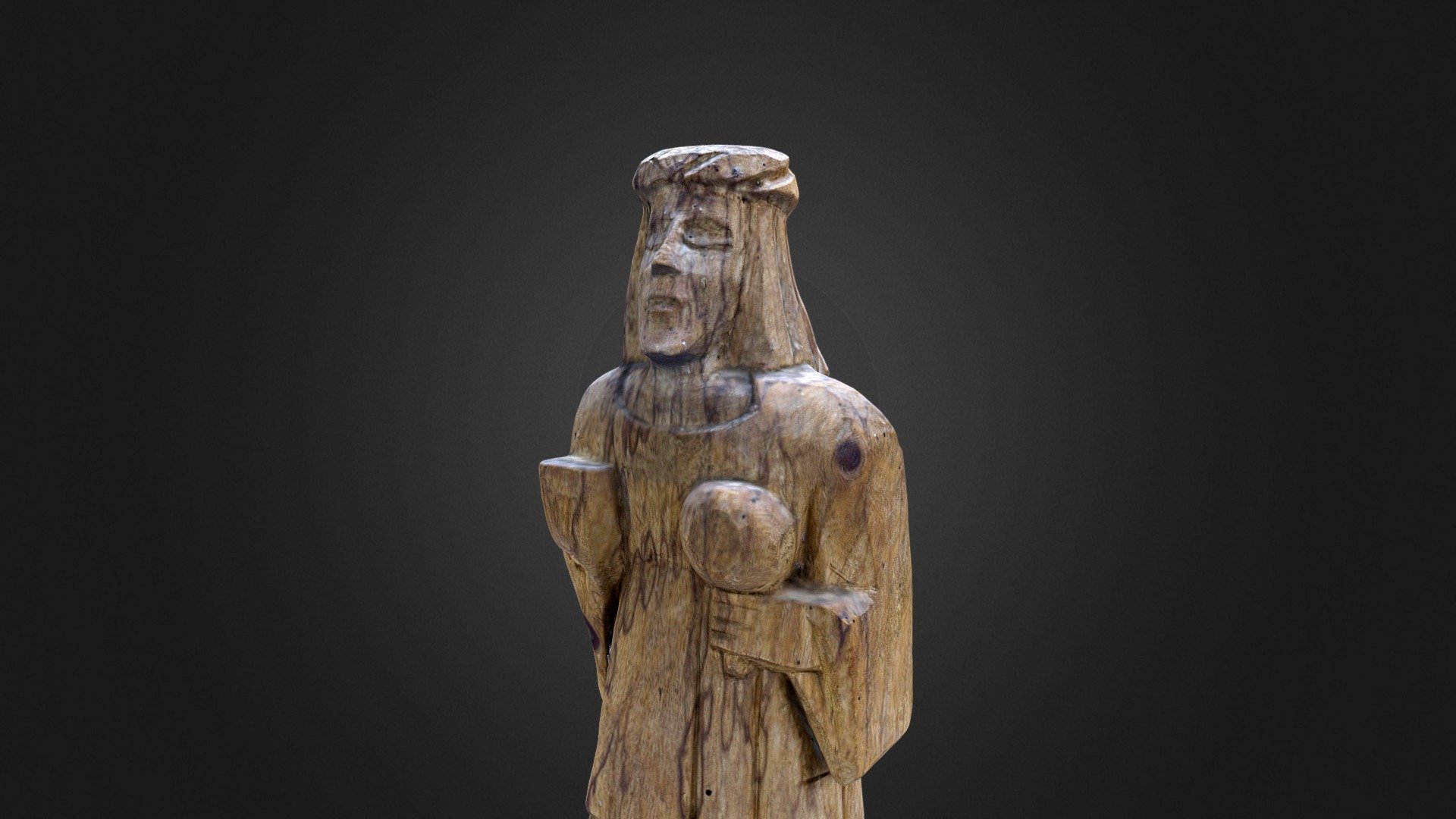 Escultura de madera - Download Free 3D model by Ministerio de Cultura ...