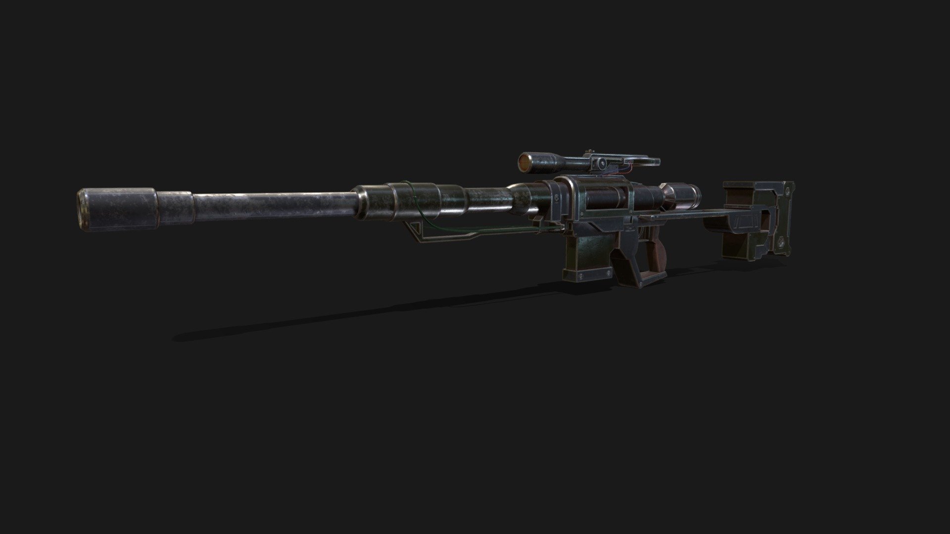 sniper - Download Free 3D model by hoaqen [479a59d] - Sketchfab