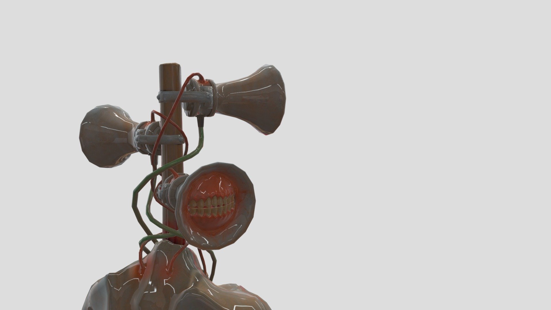 Nithorn siren head - Download Free 3D model by siren head fan ...