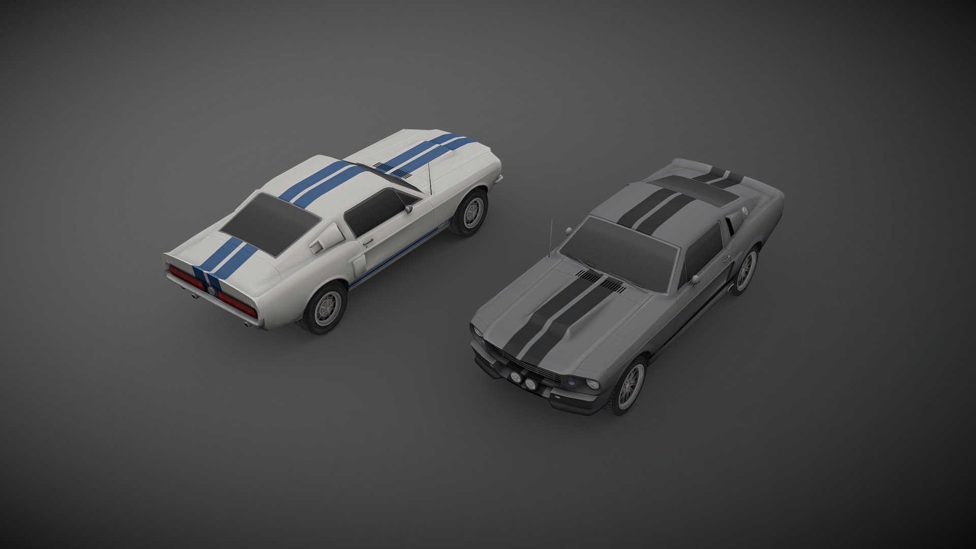 '67 Shelby GT500 + Eleanor - 3D model by KI5 (@KI5mods) [479b986 ...
