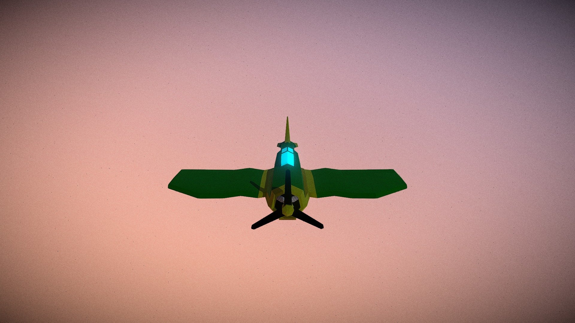 Airplane - Lowpolly - 3D model by caiosouzam [479c394] - Sketchfab
