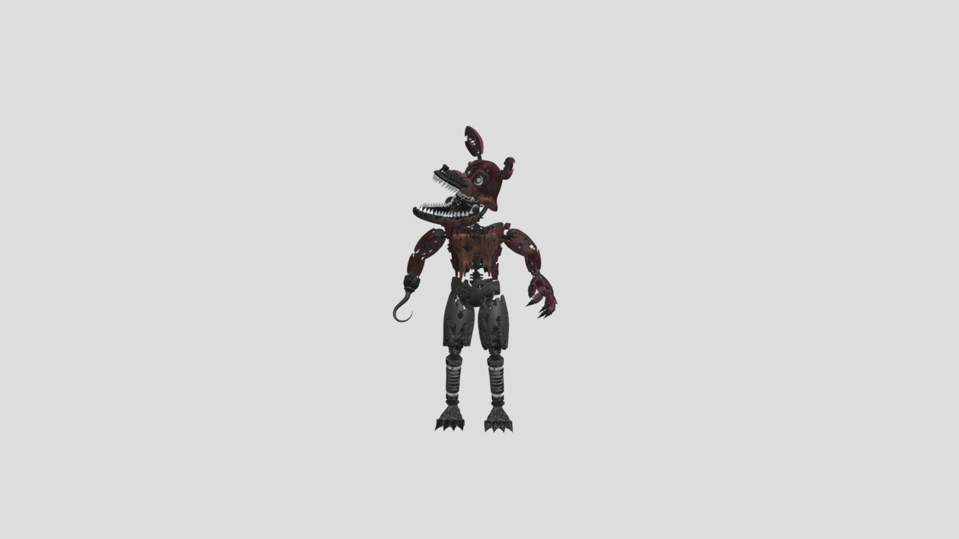 Nightmare Foxy - Download Free 3D model by dwall8611 [479d4eb] - Sketchfab