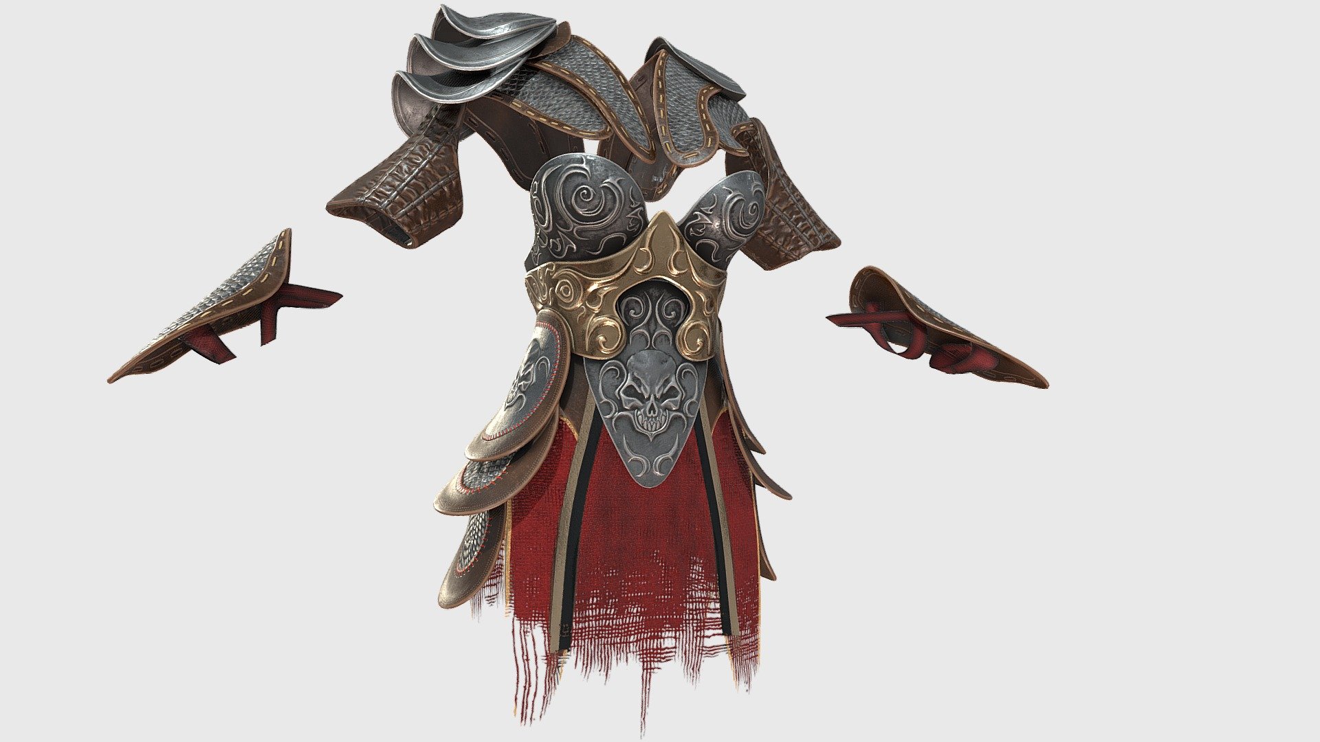 The Last Valkyrie Armor - Buy Royalty Free 3D model by Sam (@sammephi ...