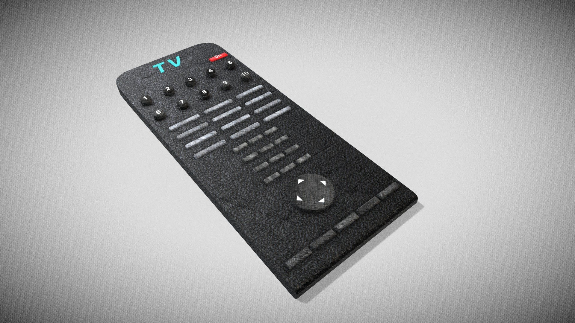 TV remote - Download Free 3D model by kai9987kai [47a163d] - Sketchfab