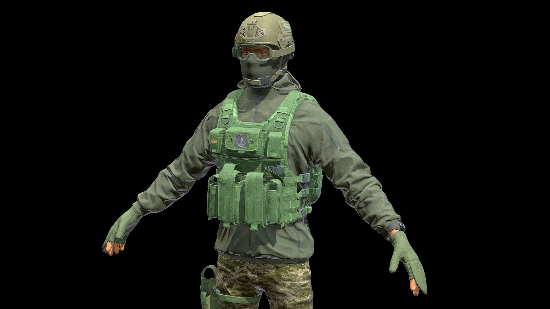 Infantry Unit - Buy Royalty Free 3D model by itsyourbuddy ...
