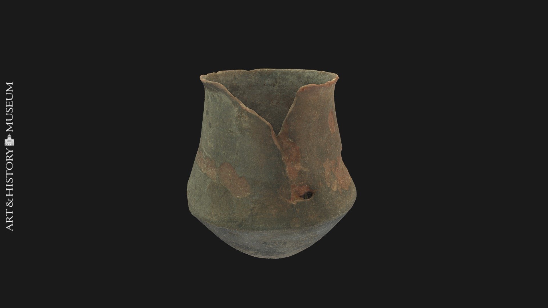 Carinated vase with flaring rim - PG.2807.1201 - Download Free 3D model ...
