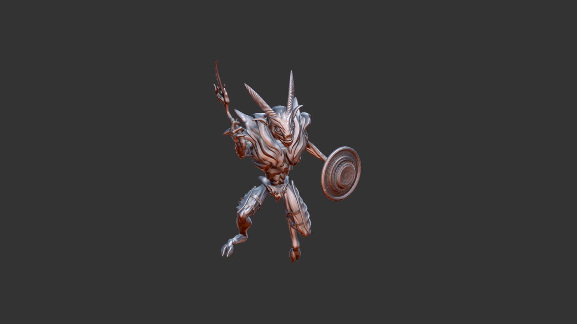 Goatman - 3D model by strangehighways [47a399b] - Sketchfab