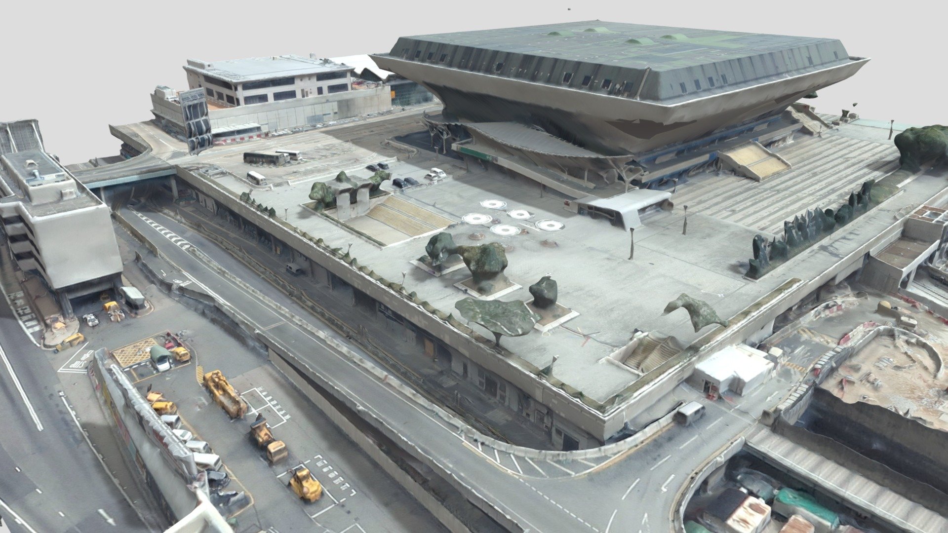 HK-Coliseum-Individualized-Building-OBJ - Download Free 3D model by ...