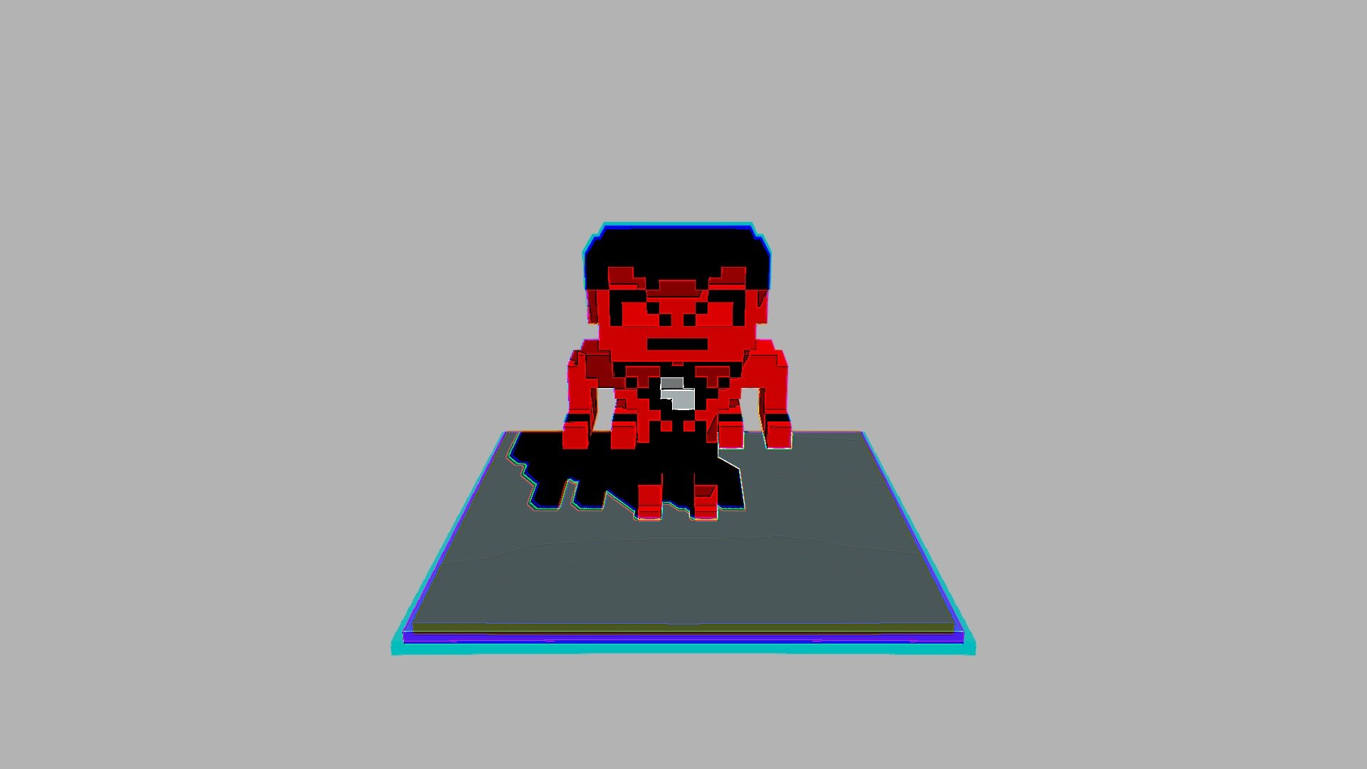 Red Four Arms Hulk - Download Free 3D model by mitchellgarcia1009 ...