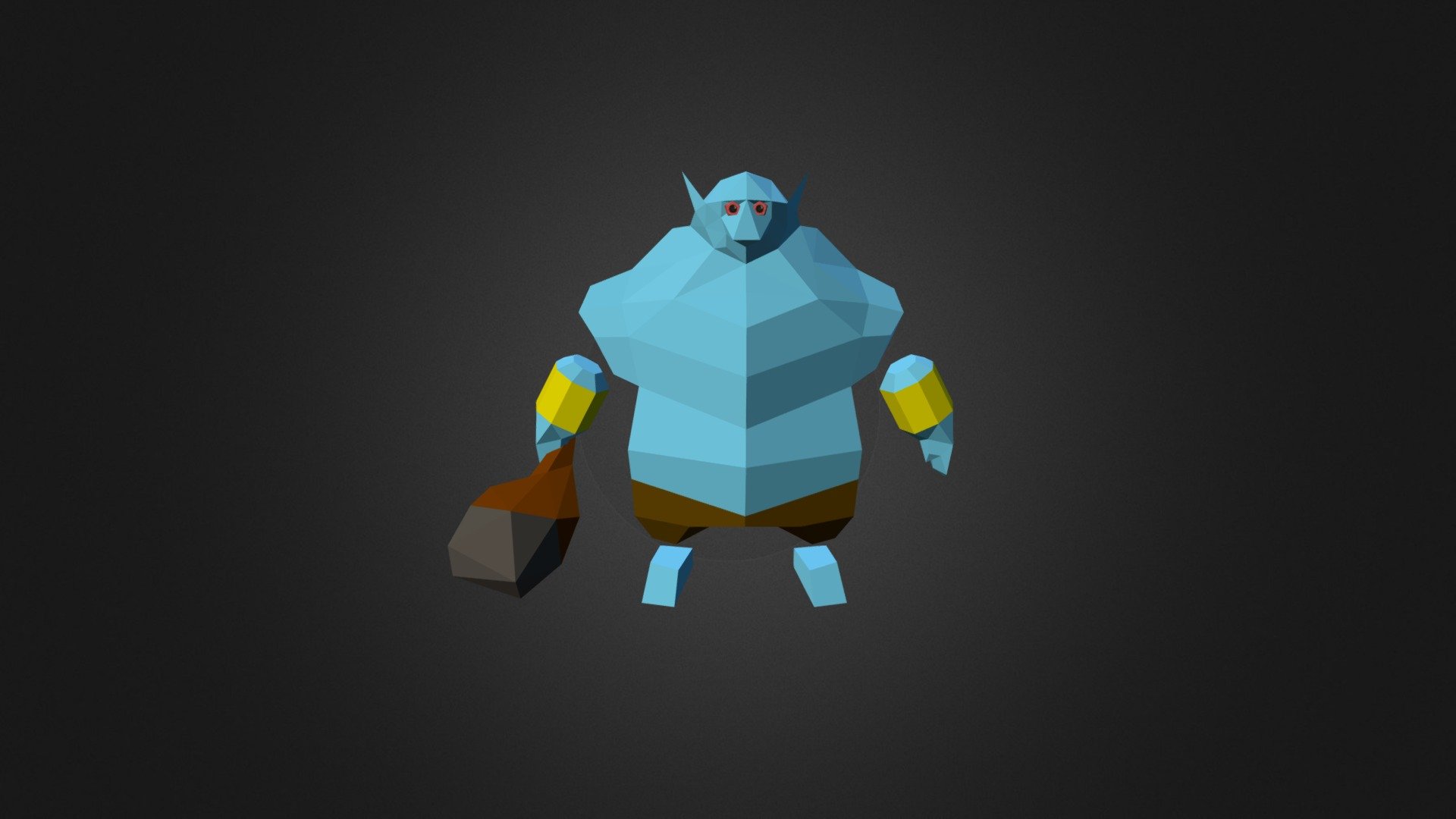 Ogrok - 3D model by bibdy [47a5c33] - Sketchfab