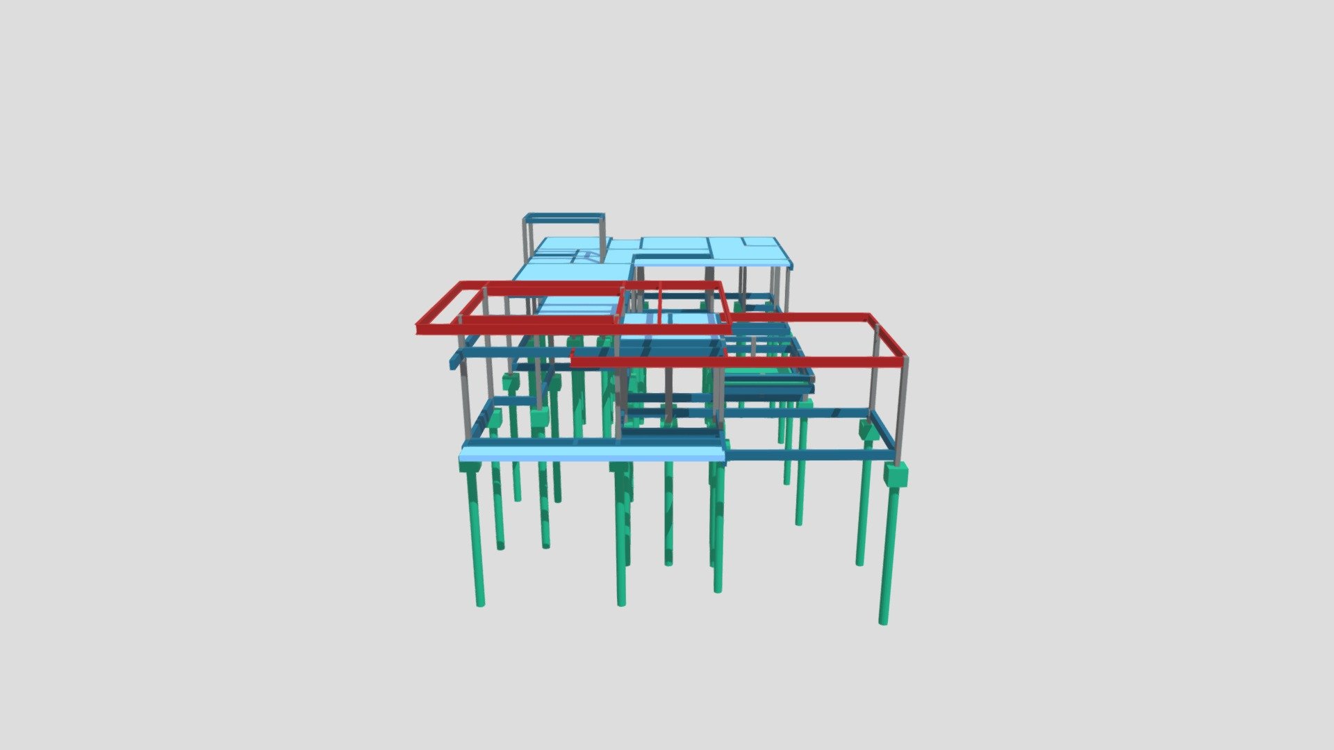 PROJETO ESTRUTURAL 3D - HELDER - 3D model by otavioct1995 [47a78fa ...