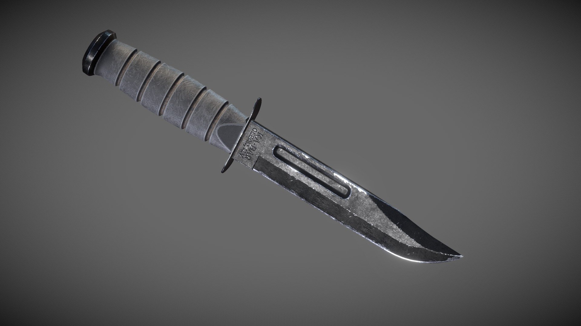 Knife - Download Free 3D model by Bart (@bgsimster) [47a8d15] - Sketchfab