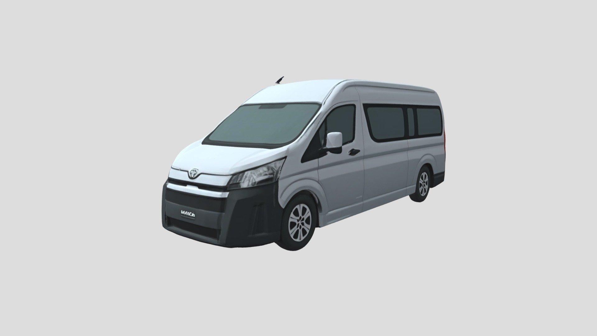 Toyota Hiace 2020 - Download Free 3D model by Abdelrahman Elbaqsawi 🇵🇸 ...