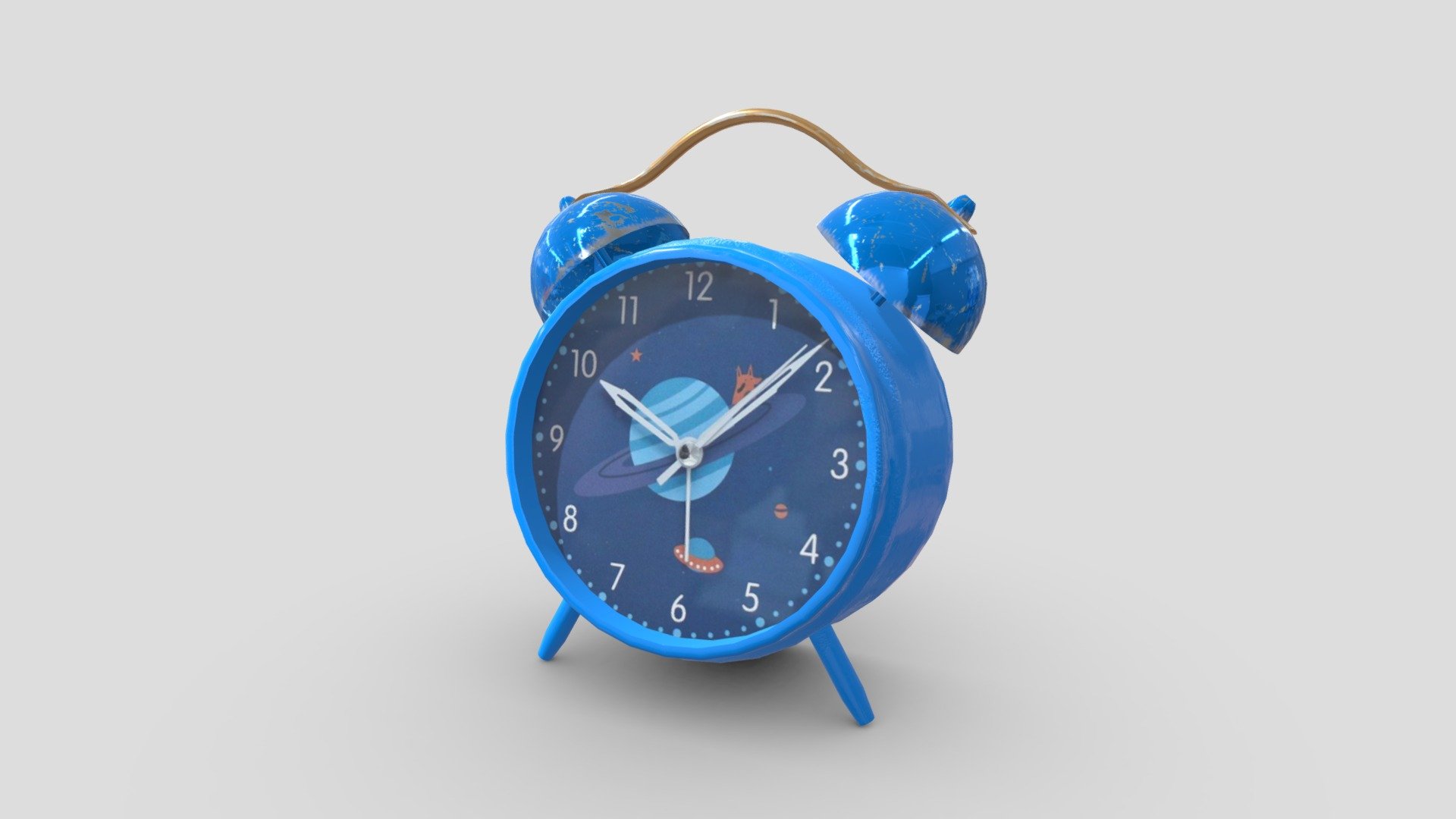 alarm clock - 3D model by angelolafaye [47aa0ad] - Sketchfab