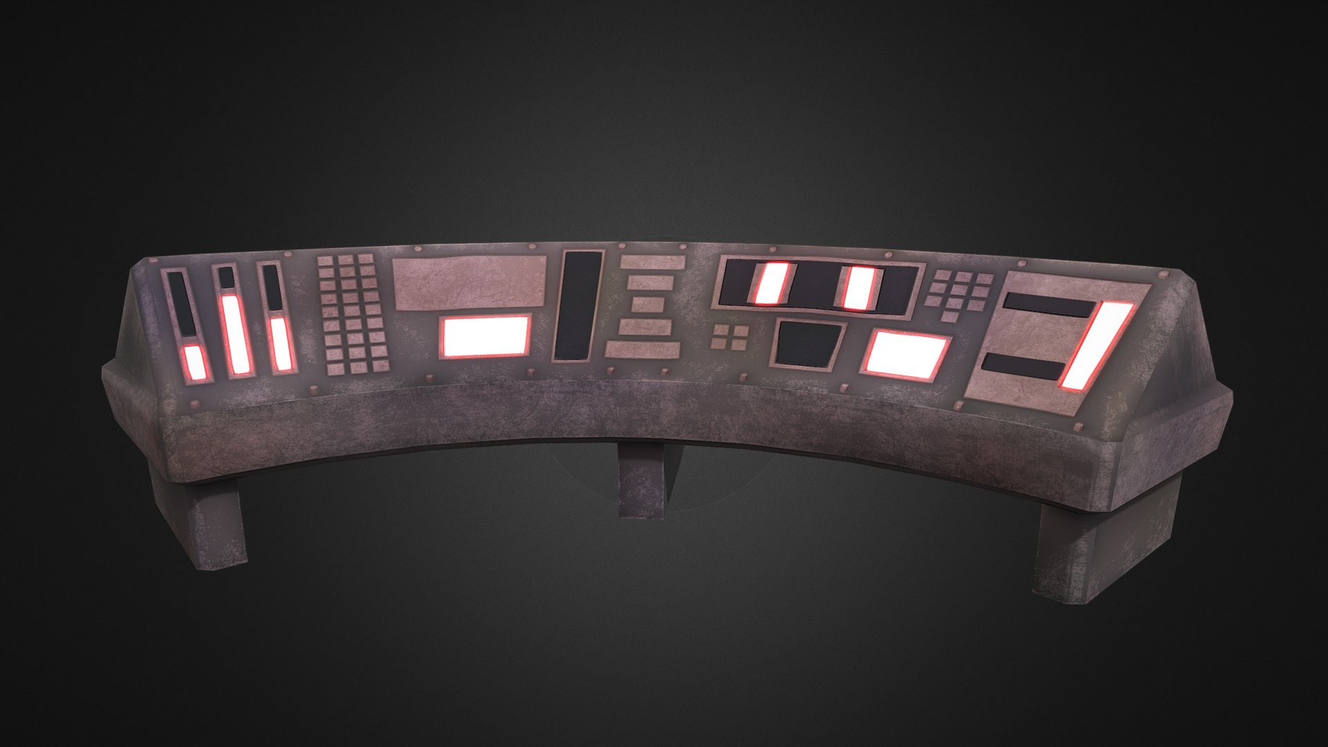 Controls Panel - 3D model by Kaleb S (@kaleb-s) [47ae0f1] - Sketchfab
