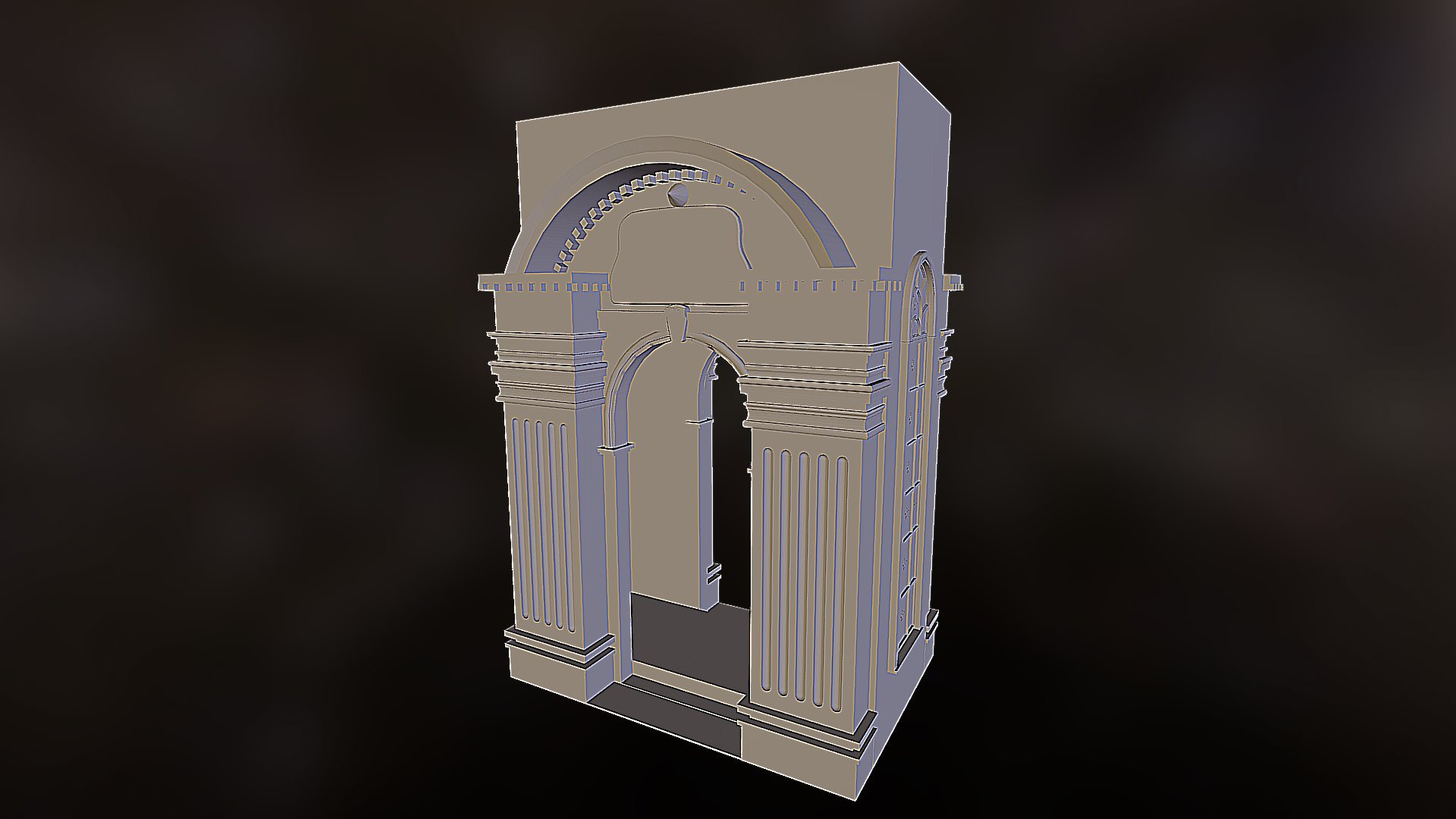 The Arch - 21-01-2014 - Done (2) - 3D model by Bernard D'Angelos ...