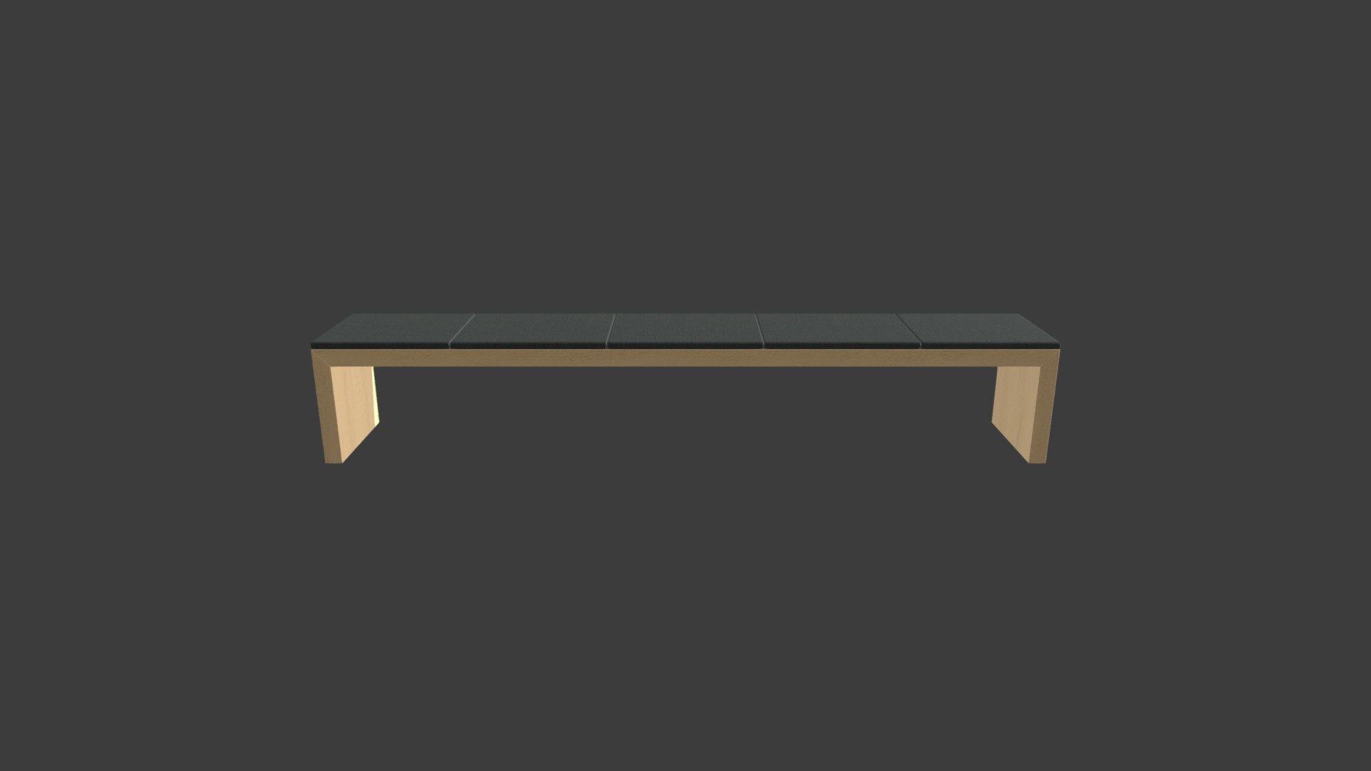 Andreu World Closed Bench 276 - Buy Royalty Free 3D model by TMRWinc ...