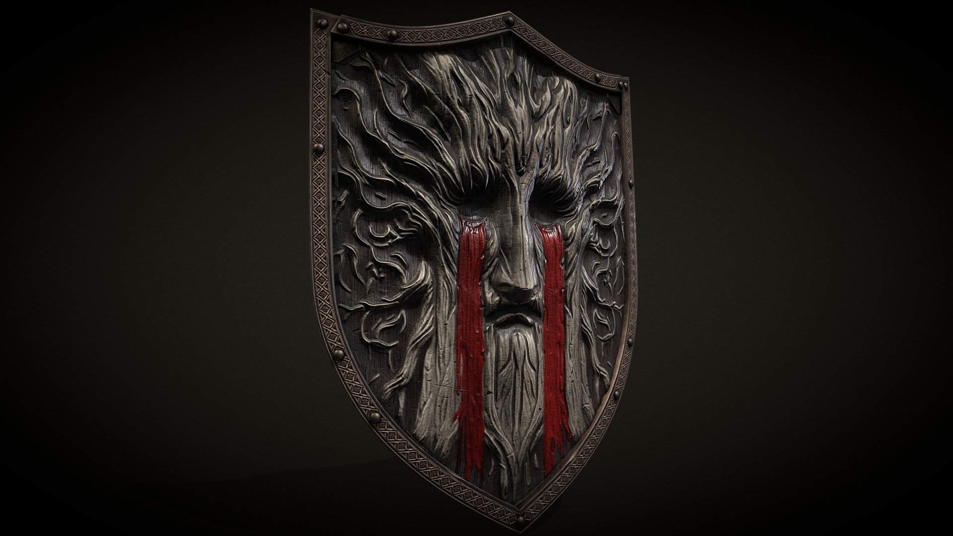 Bloodroot Shield - 3D model by sergeilihandristov [47b09c4] - Sketchfab