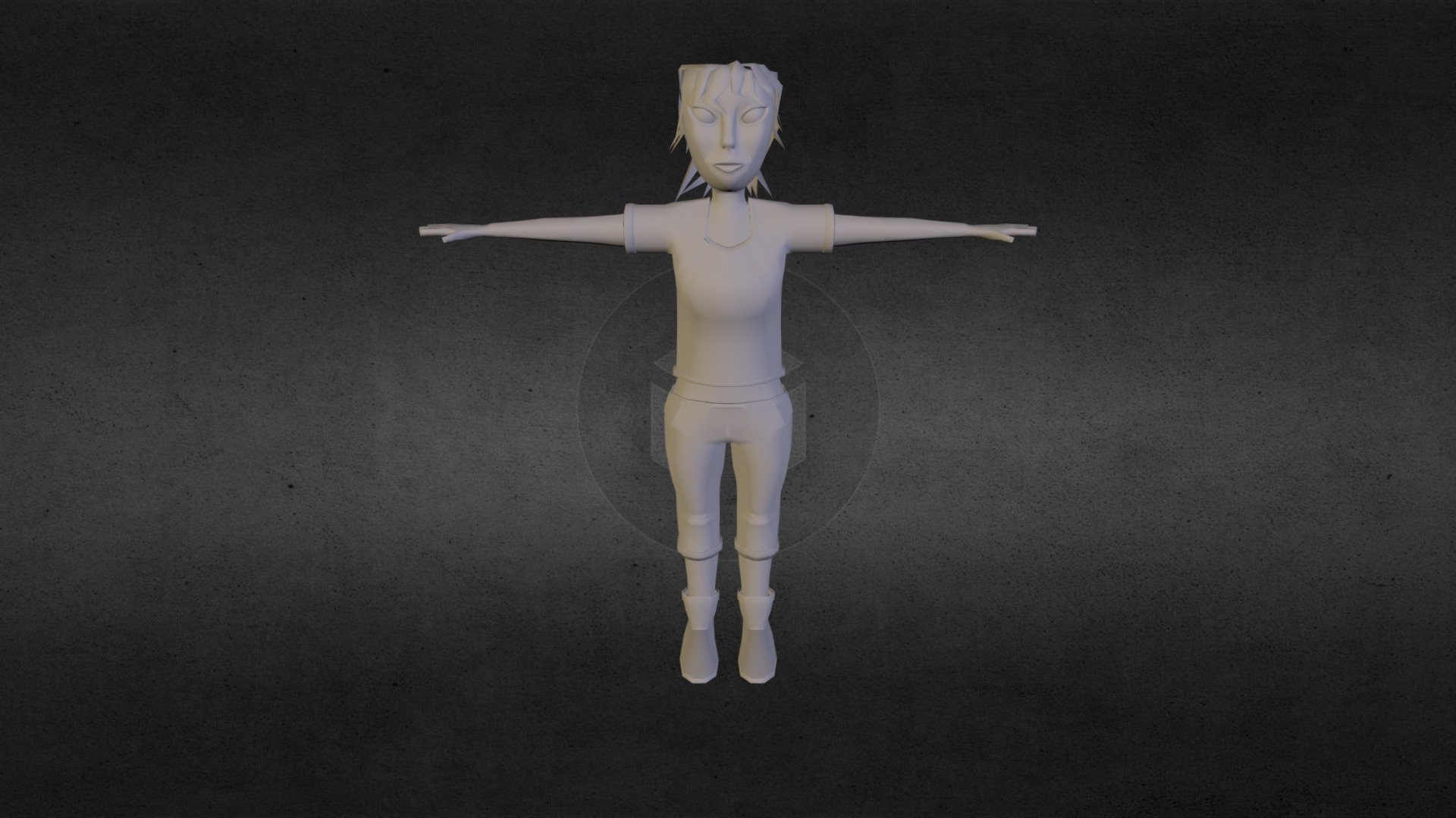 personaje lisa.obj - 3D model by lgarcia708 [47b1d52] - Sketchfab